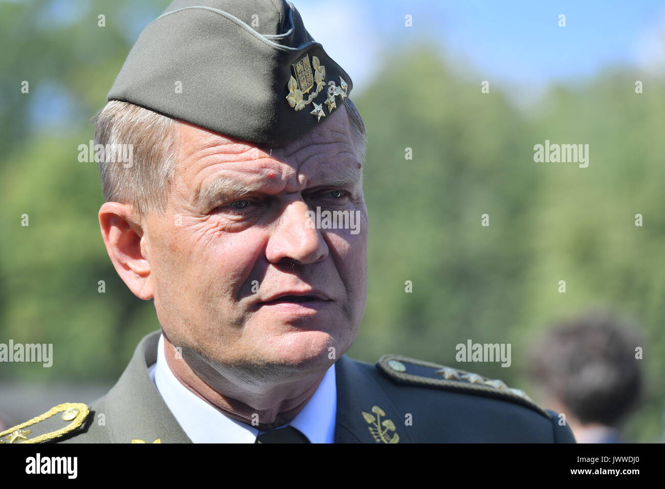 Funeral with military honours of war hero Jaroslav Klemes, the last ...