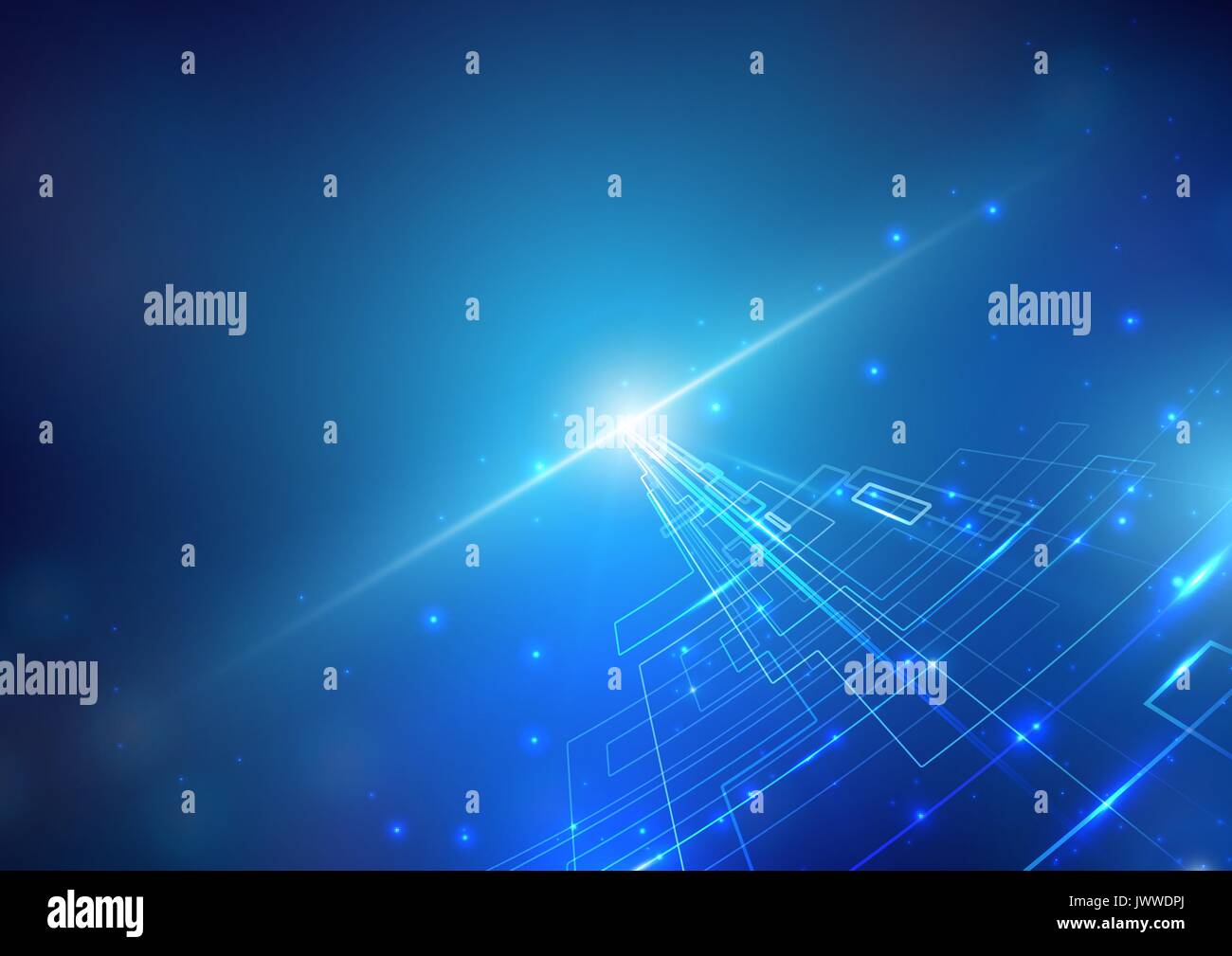 Abstract lines circuit lights hi-res stock photography and images - Alamy