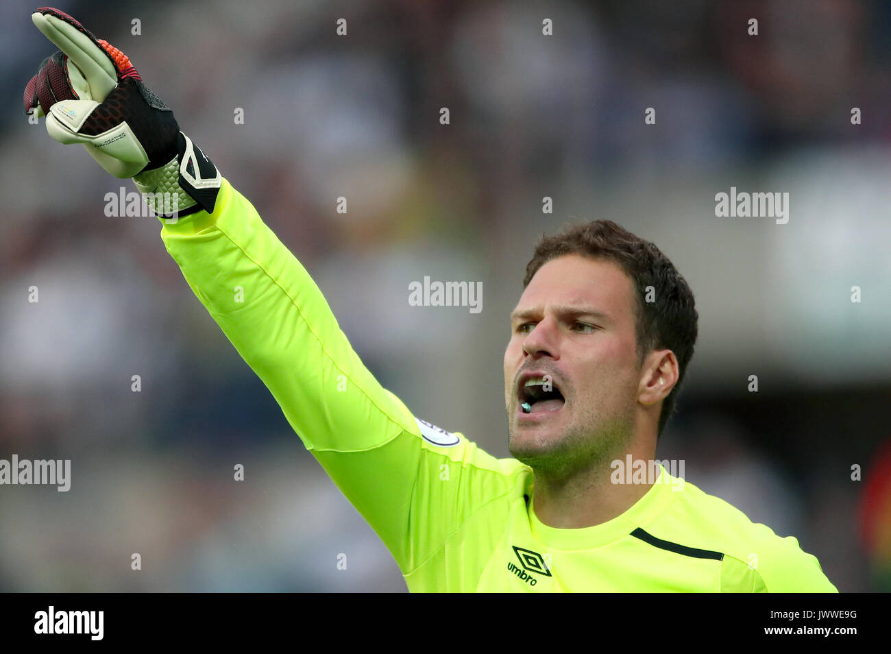 AFC Bournemouth goalkeeper Asmir Begovic during the Premier League ...