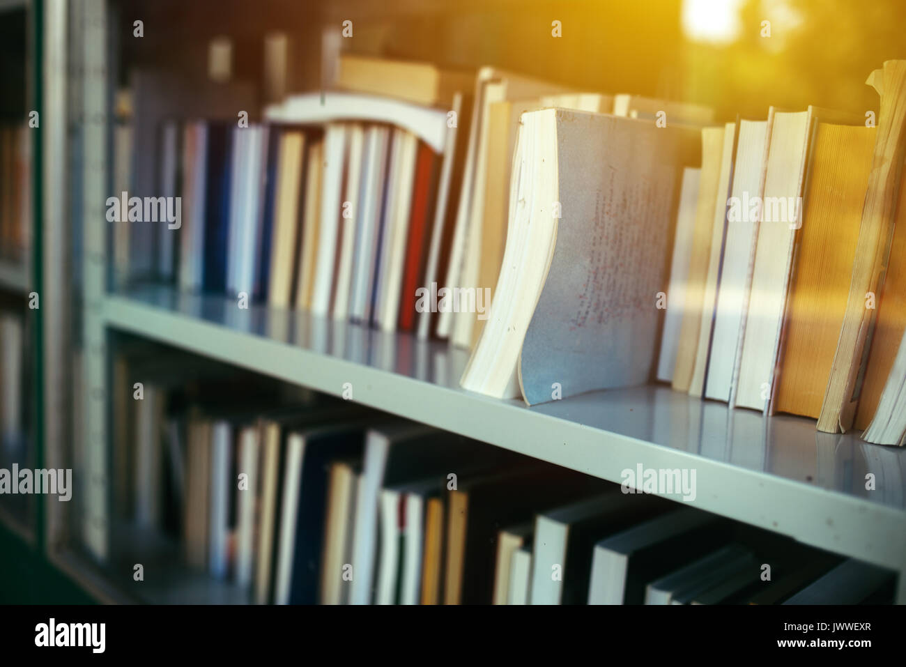 Library window hi-res stock photography and images - Alamy