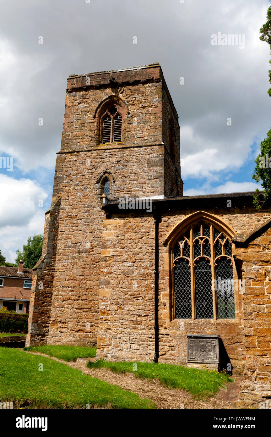 St. Martin`s Church, Welton, Northamptonshire, England, UK Stock Photo ...