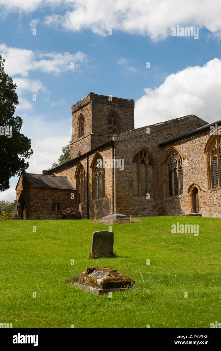 St. Martin`s Church, Welton, Northamptonshire, England, UK Stock Photo ...