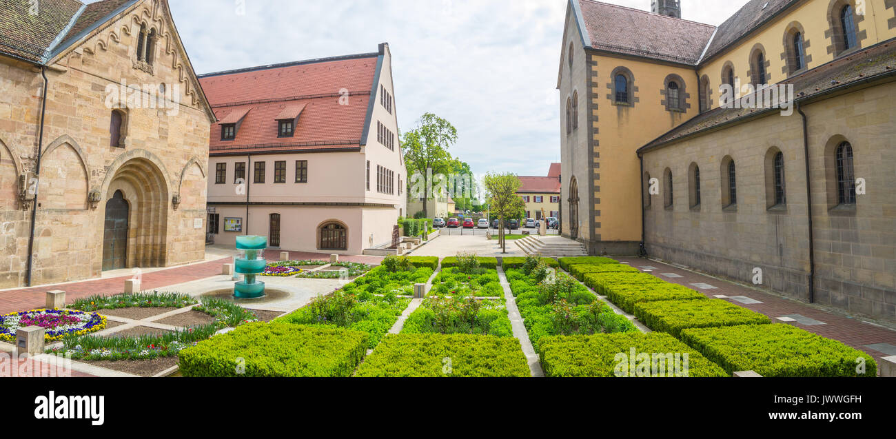 Cloister Heilsbronn, Germany Stock Photo - Alamy