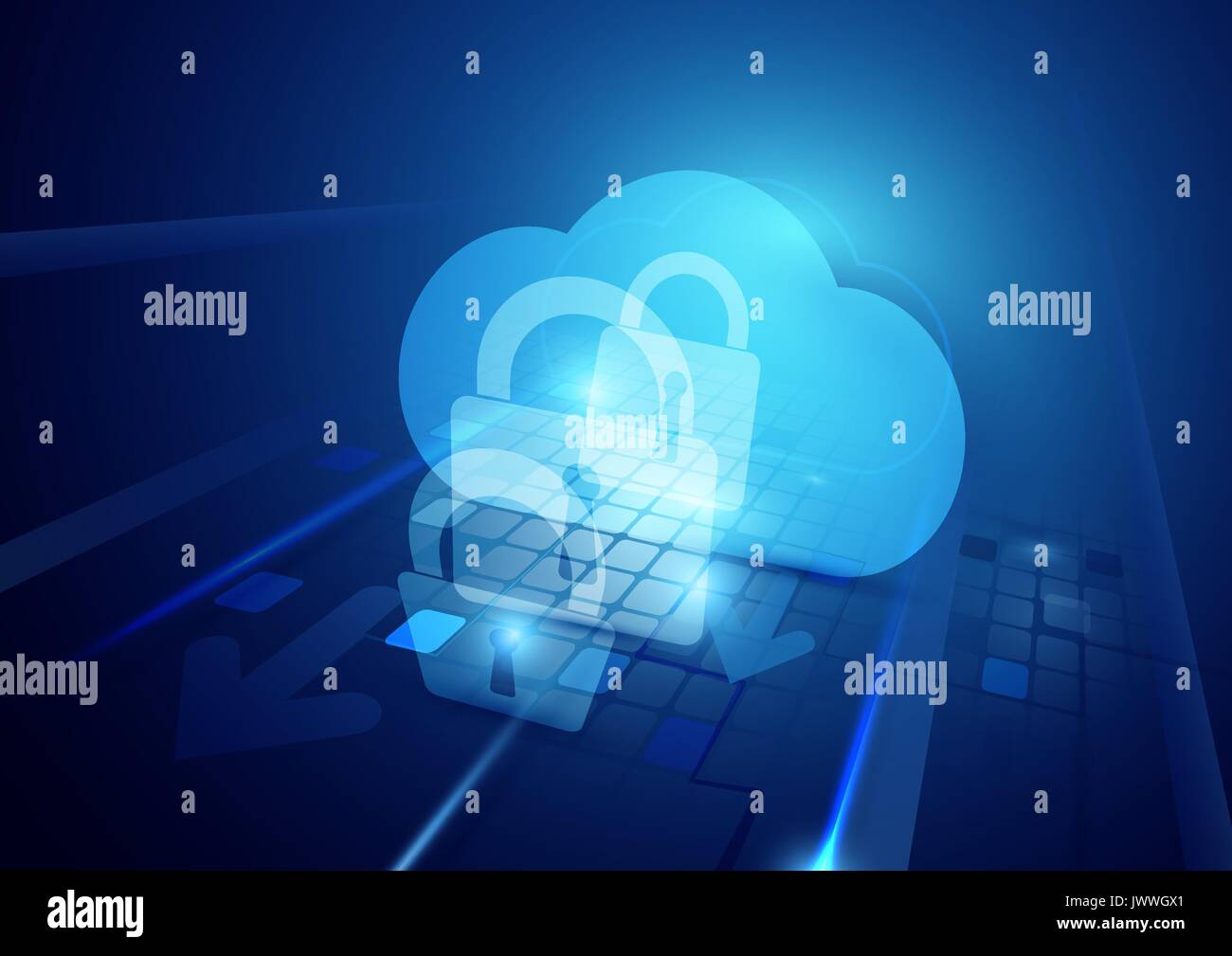 Abstract internet security and Safety technology concept background ...