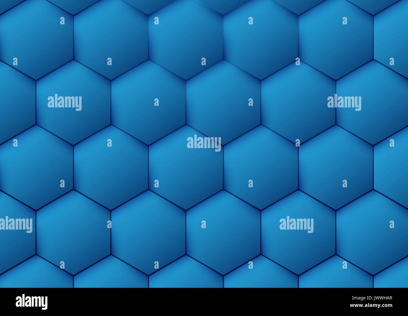 Abstract blue pattern hexagon background. Vector Illustration Stock ...