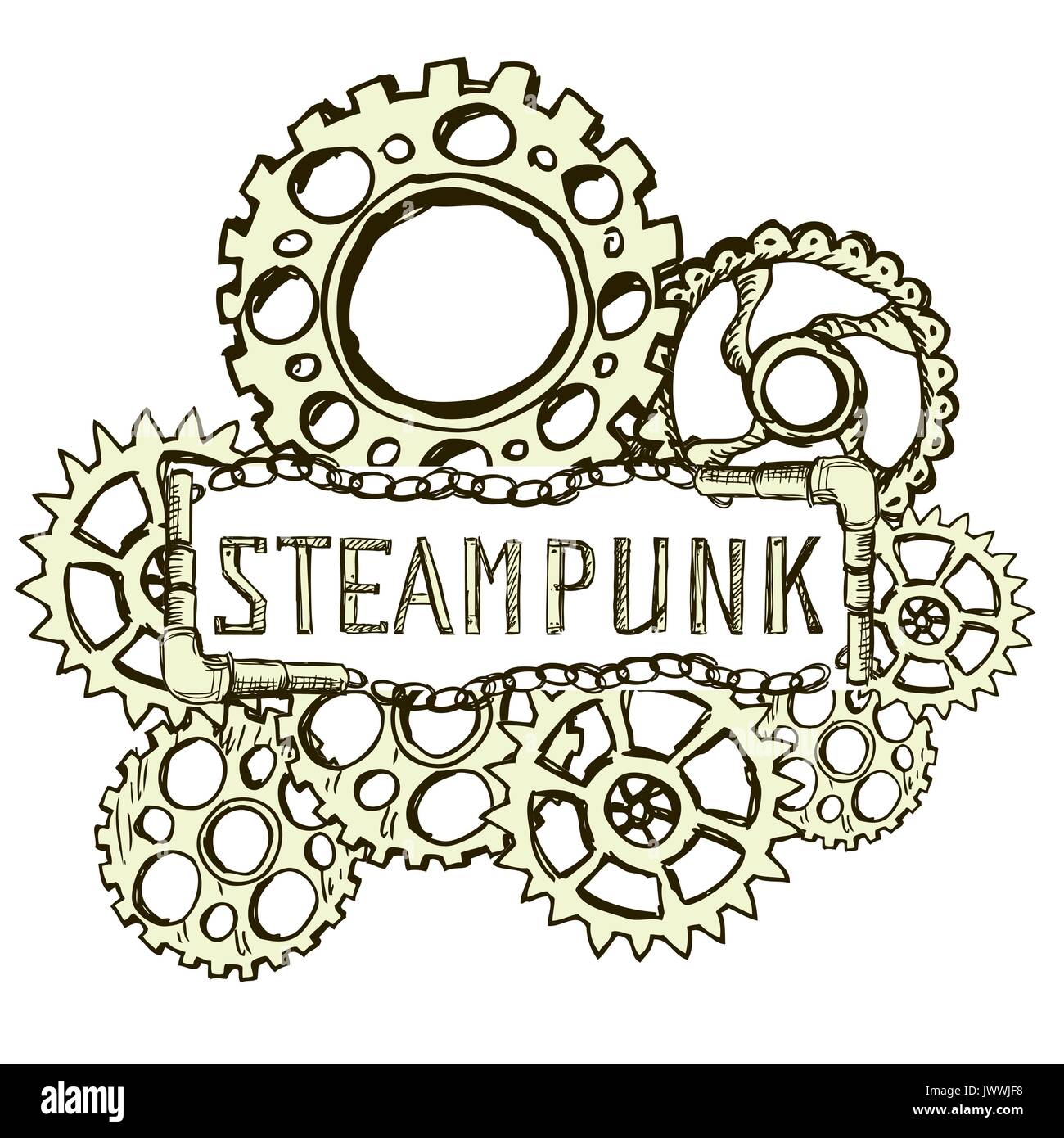 Steampunk Vector Clipart