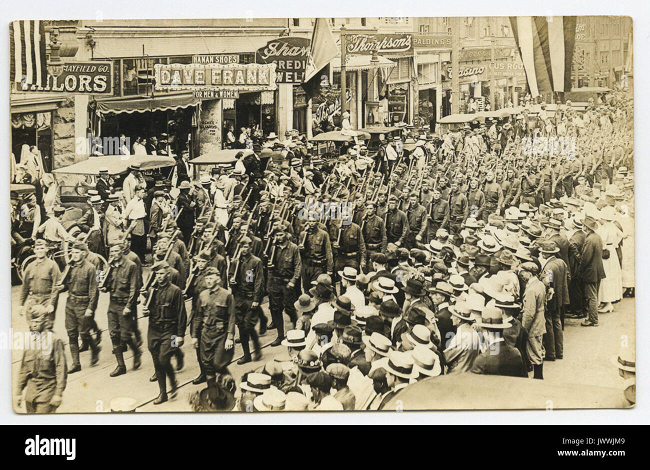 Dallas WWI Parade Stock Photo - Alamy