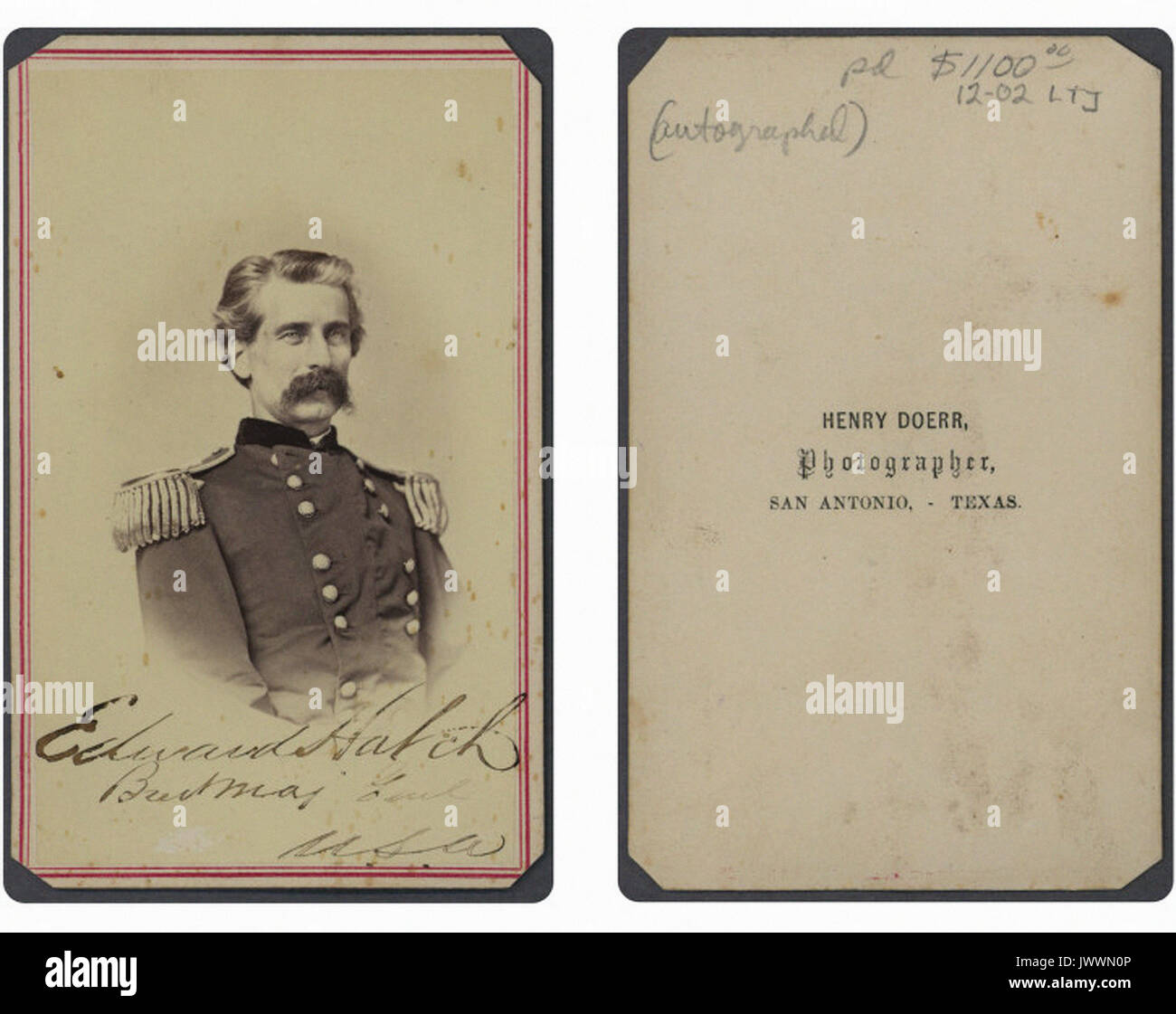 Edward Hatch Brevt Maj Genl USA Stock Photo - Alamy