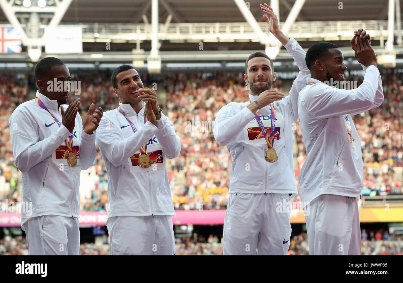 Cj ujah relay hi-res stock photography and images - Alamy