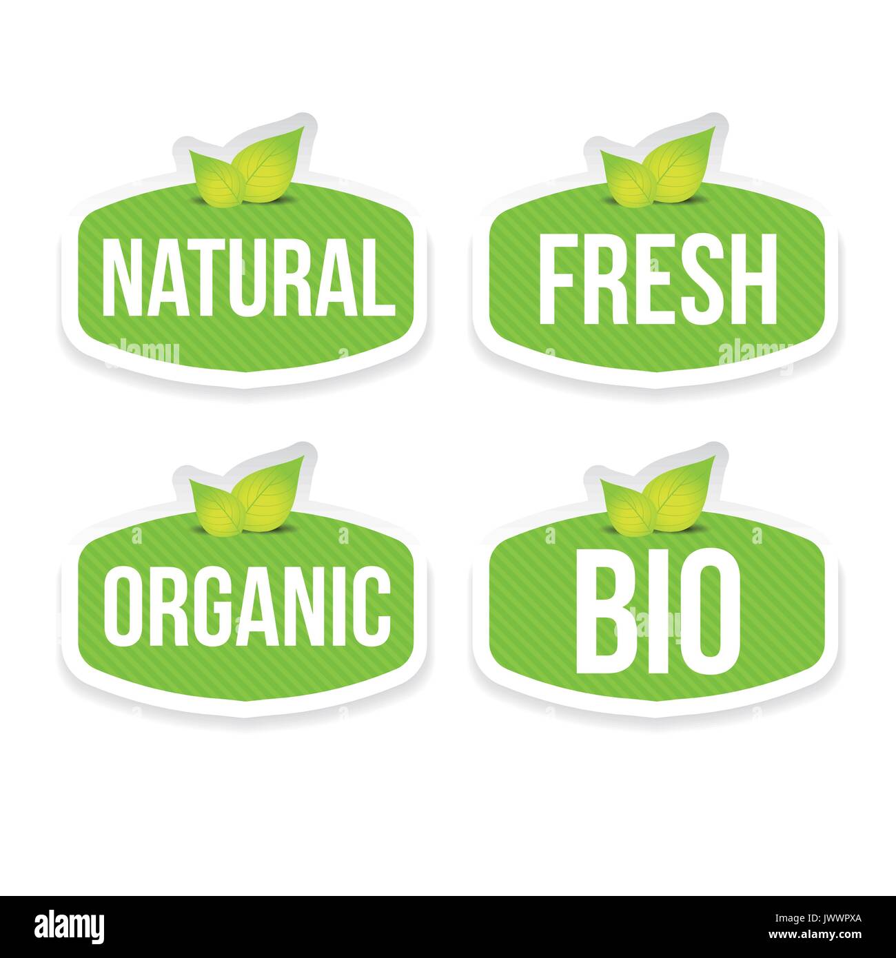 Organic, fresh, natural, bio label Stock Vector Image & Art - Alamy
