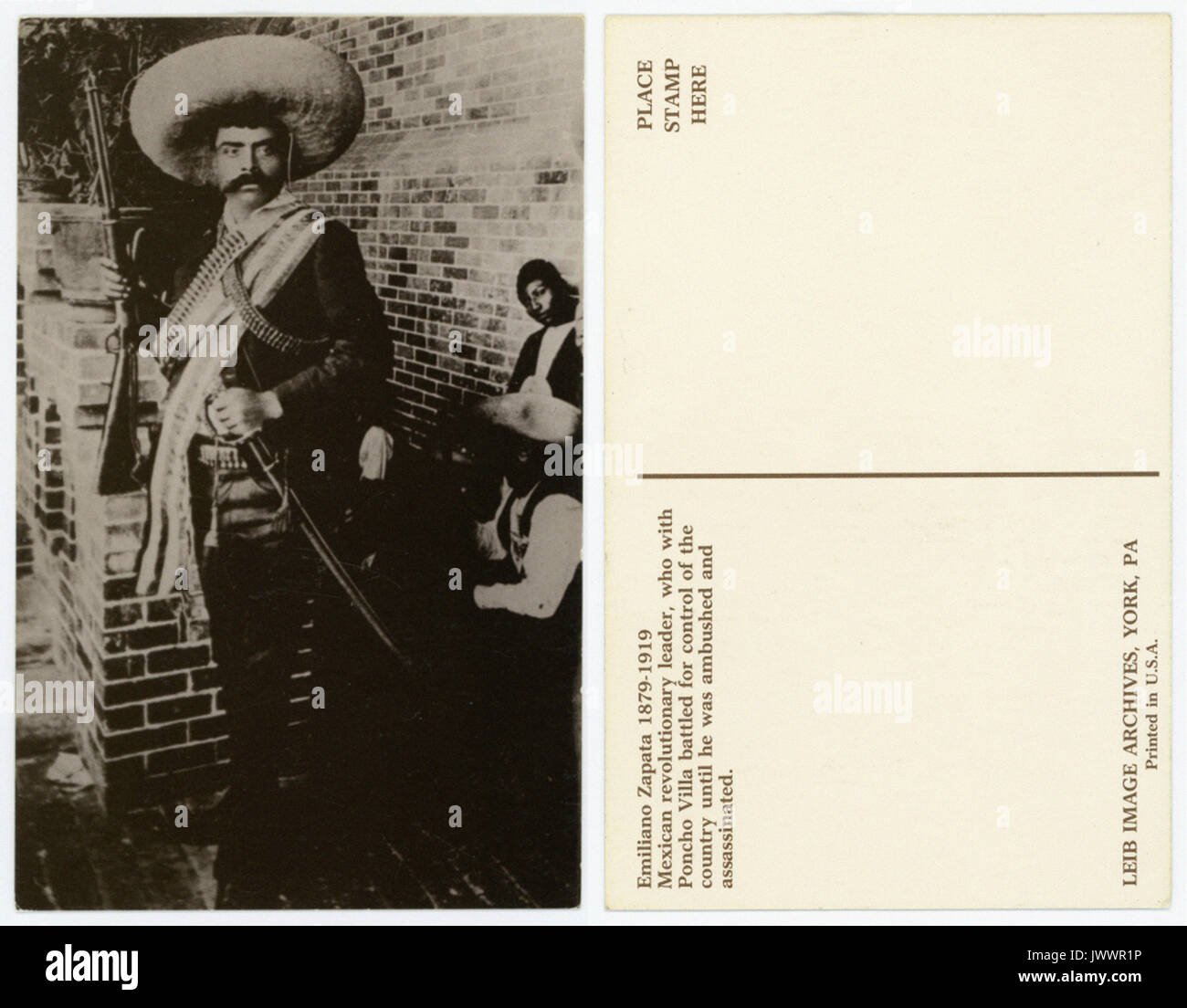 Emiliano Zapata 1879-1919 Stock Photo - Alamy
