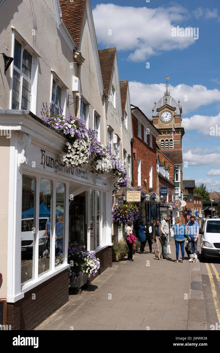 Hungerford Berkshire Antiques High Resolution Stock Photography and ...