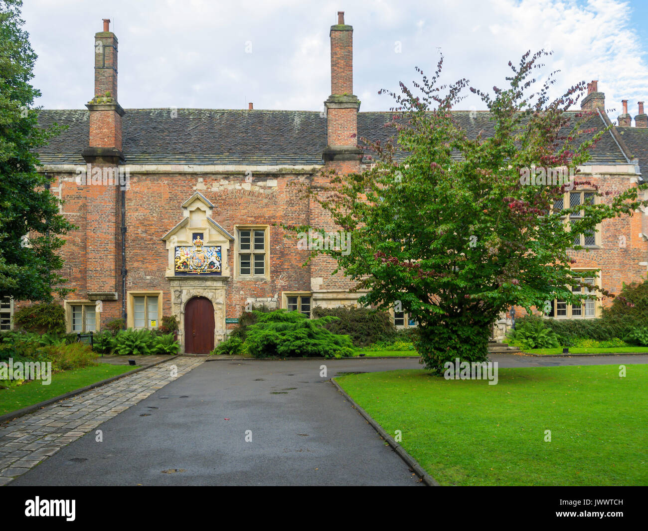 King’s Manor currently occupied by the University of York, housing the ...
