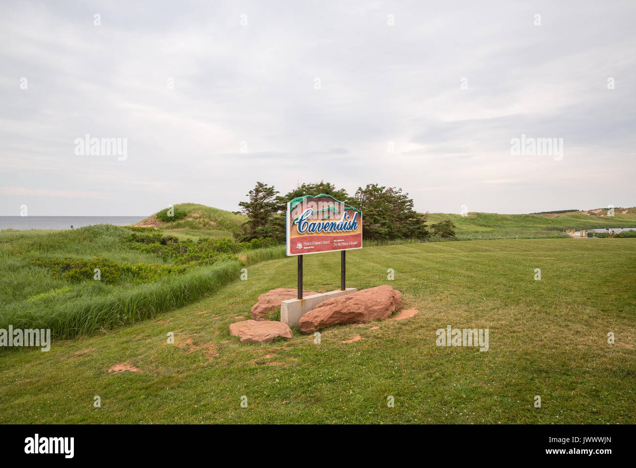 Cavendish Beach on Prince Edward Island in Canada Stock Photo - Alamy