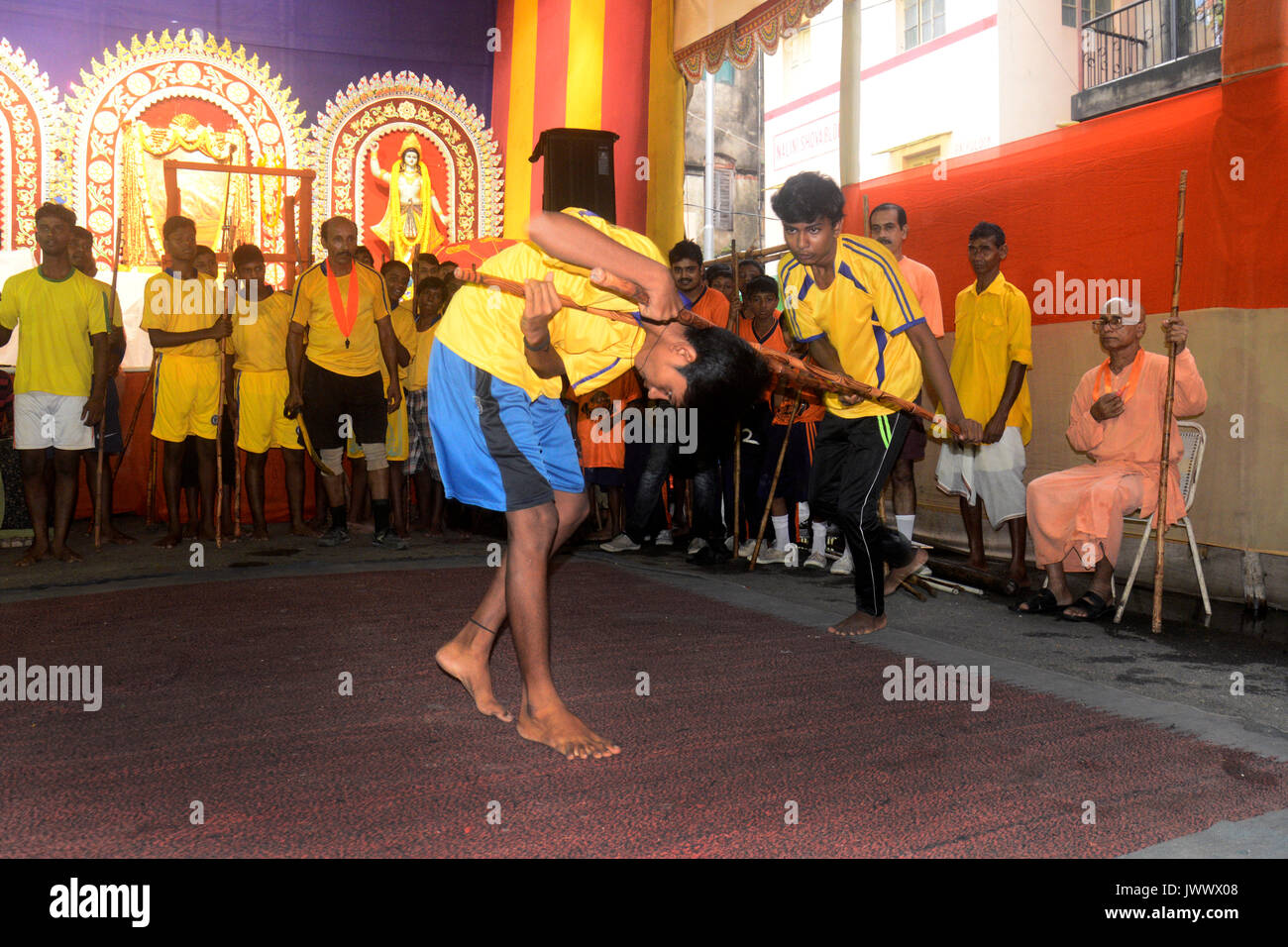 Traditional lathi game hi-res stock photography and images - Alamy