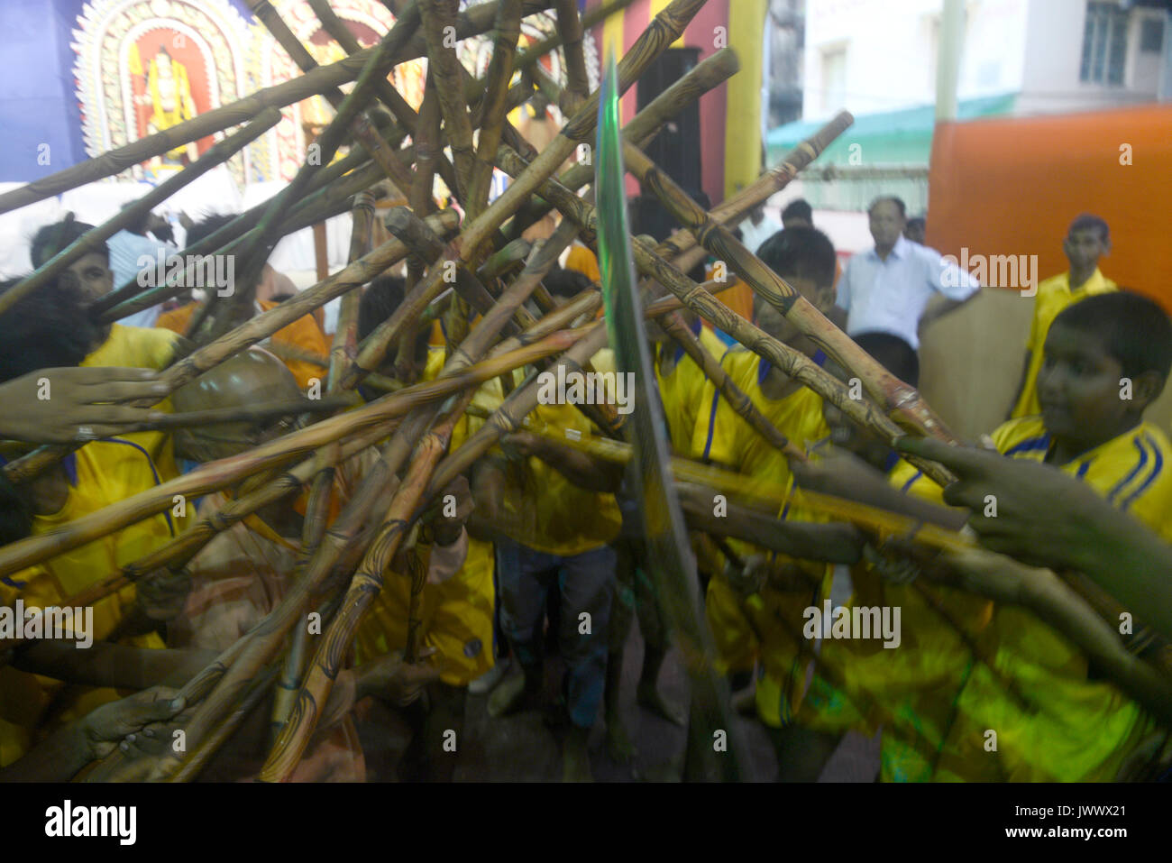 Lathi khela west bengal hi-res stock photography and images - Alamy