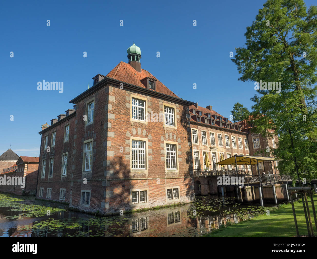 summer at the Castle of velen Stock Photo - Alamy