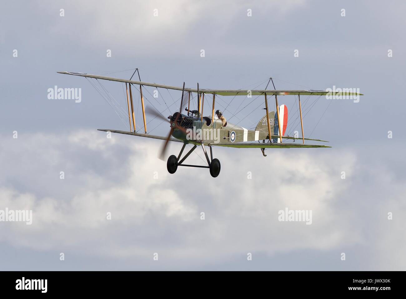 BE2e replica flying at Shuttleworth on loan form The Aviation Heritage ...