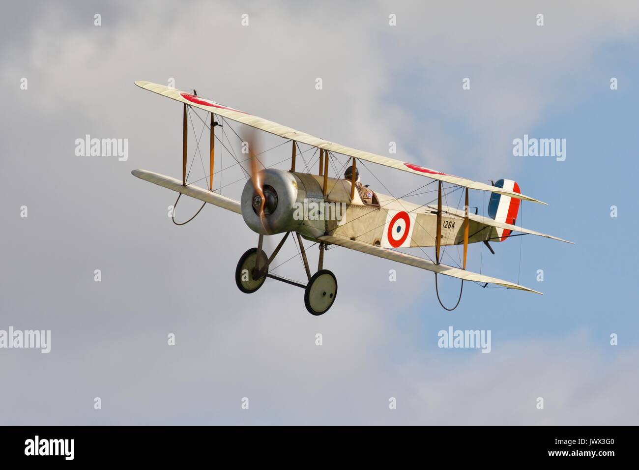 Bristol Scout Type-C the only flying example in the world Stock Photo ...