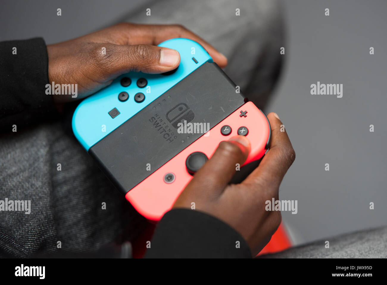 Nintendo switch hi-res stock photography and images - Alamy