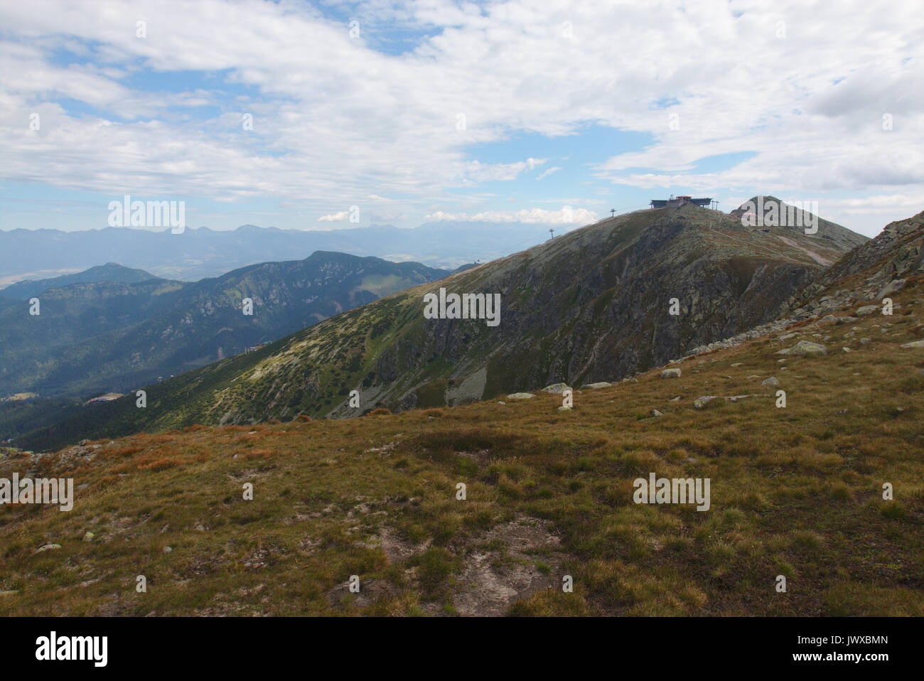 View on Chopok from Derese peak, Low Tatras, Slovakia Stock Photo - Alamy
