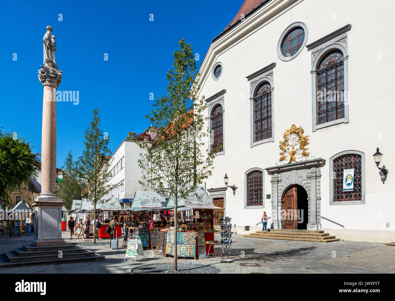 Holy Saviour Church (Jesuit Church) on Františkánske námestie, just off ...