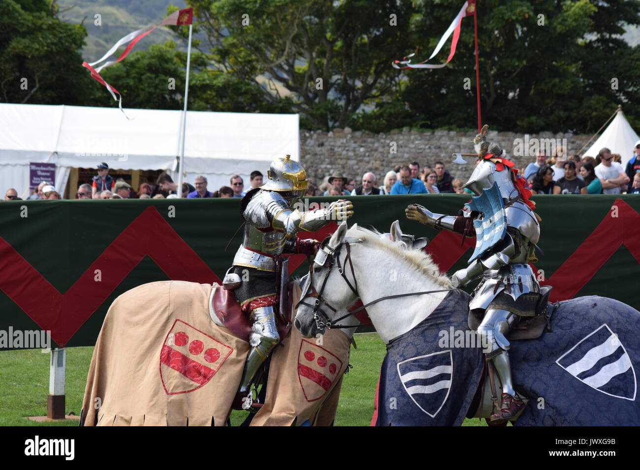 Dover Castle Joust August 2017 Stock Photo - Alamy