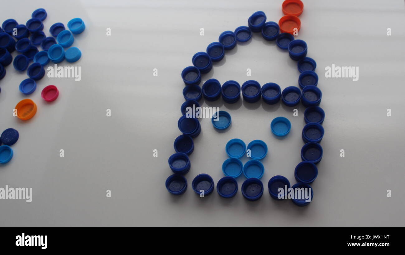 bottle top plastic Stock Photo - Alamy