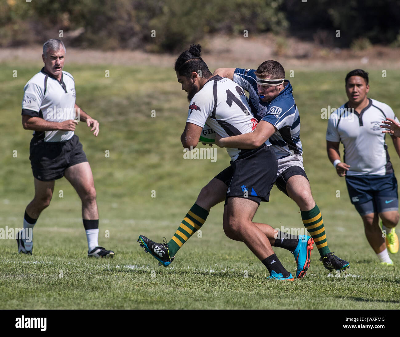 Mt. Shasta vs Modesto Harlots at the Rugby Sevens Tournament in Mount ...