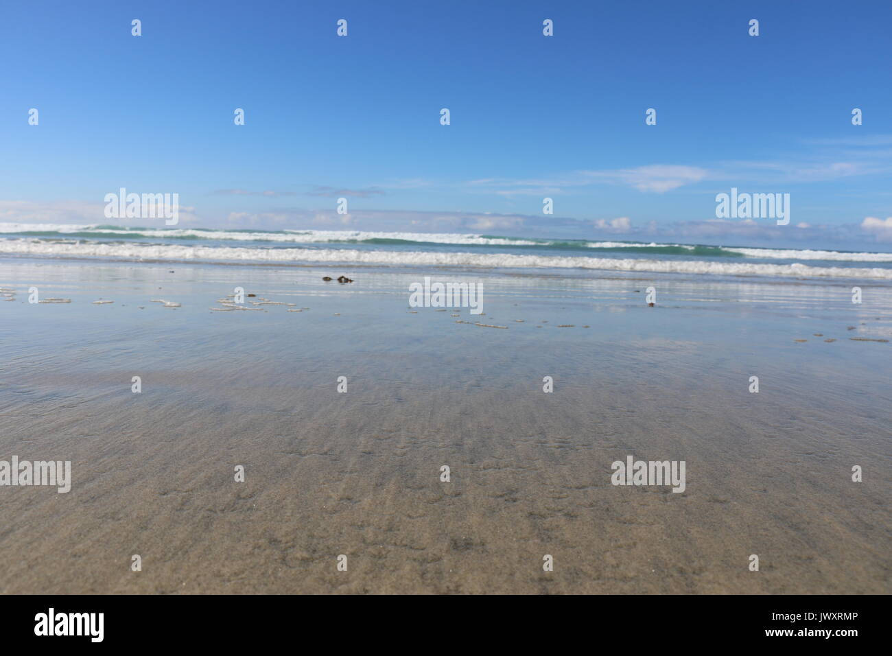 Peace and serenity by the ocean Stock Photo - Alamy