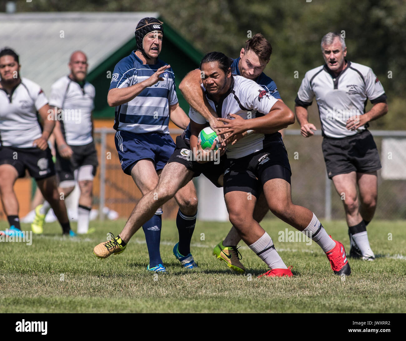 Mt. Shasta vs Modesto Harlots at the Rugby Sevens Tournament in Mount ...
