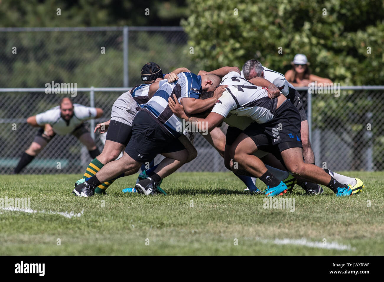 Mt. Shasta vs Modesto Harlots at the Rugby Sevens Tournament in Mount ...