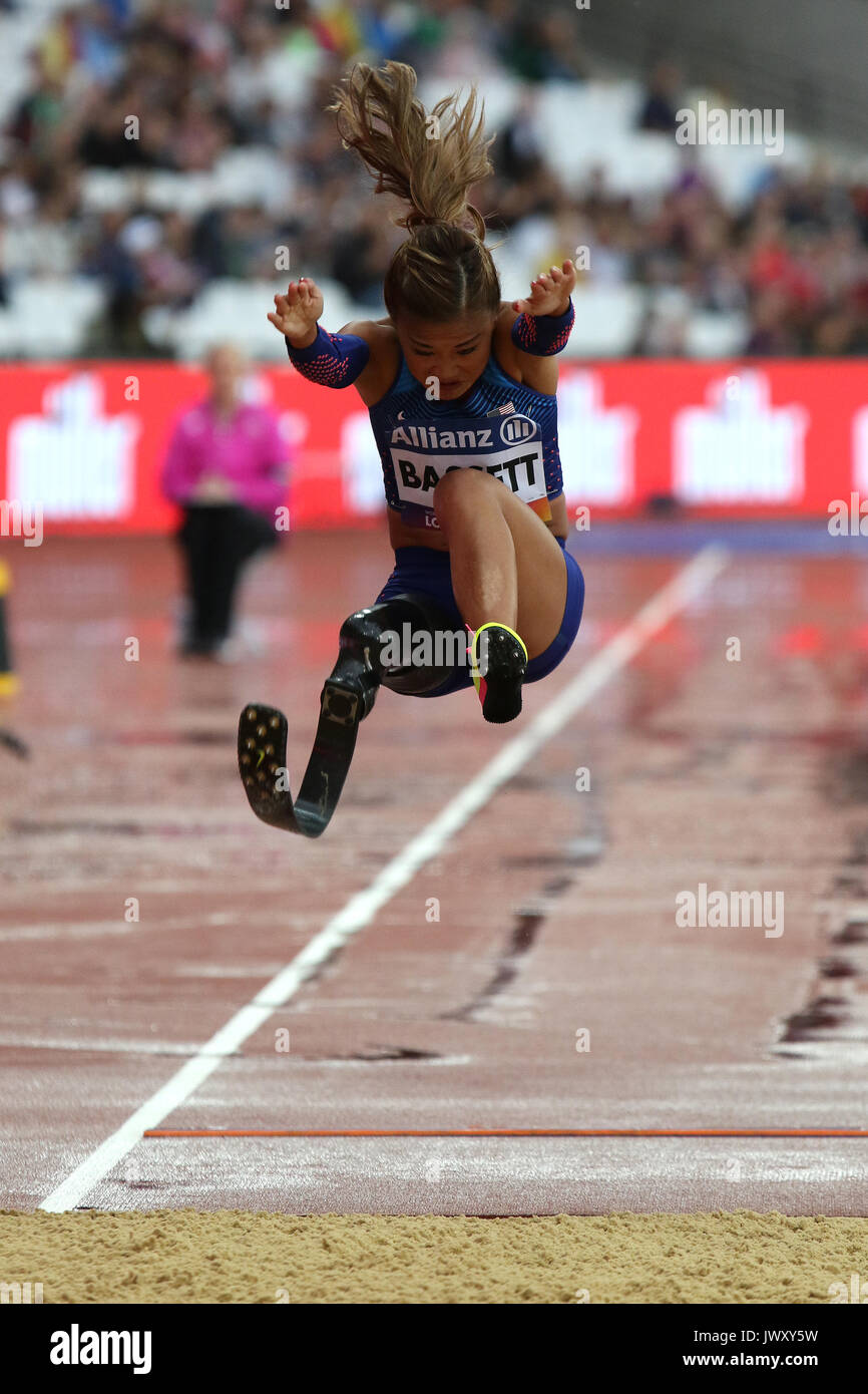 Scout BASSETT of the USA in the Women's Long Jump T42 Final at the ...