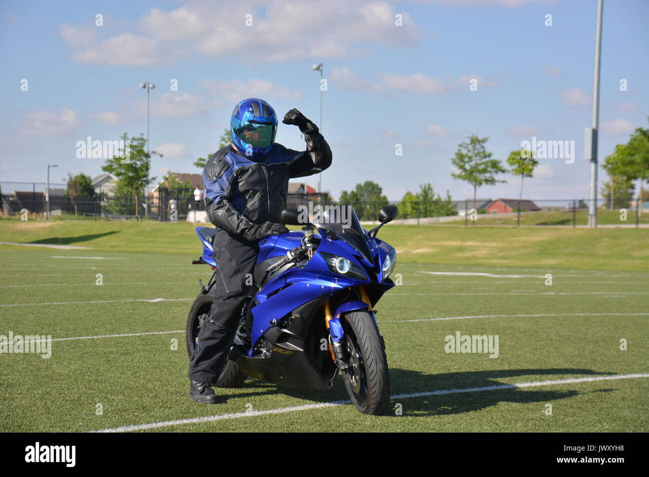 Motorbike footbal hi-res stock photography and images - Alamy