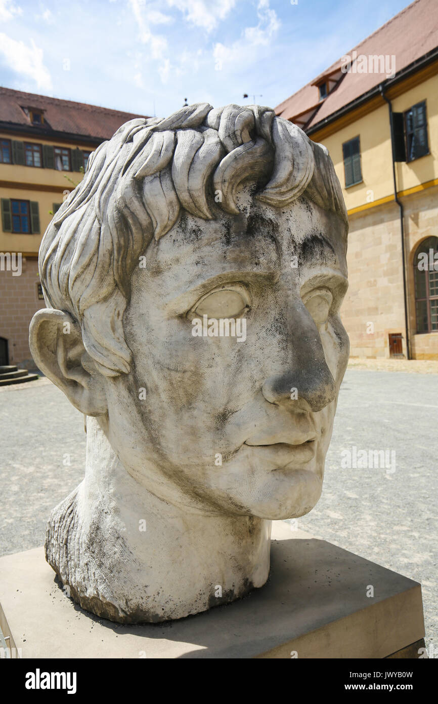 Statue Of Augustus Head