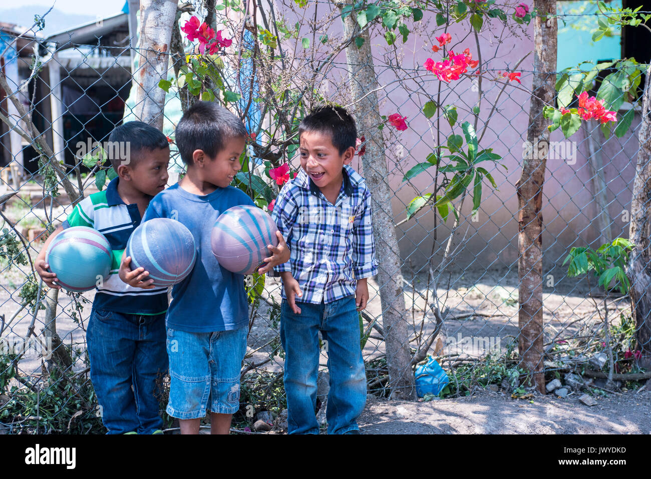 rural honduras school children Stock Photo - Alamy