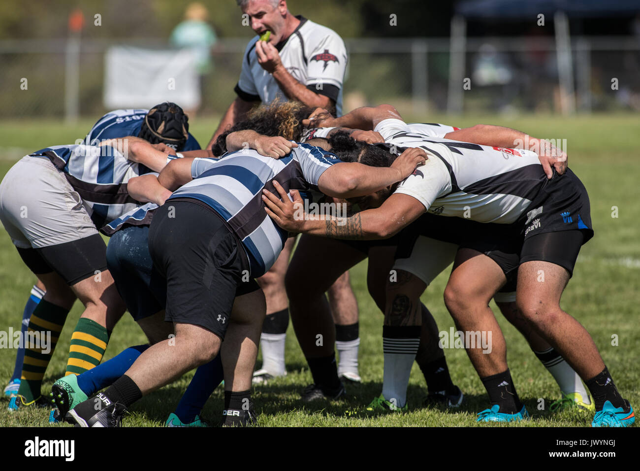 Mt. Shasta vs Modesto Harlots at the Rugby Sevens Tournament in Mount ...