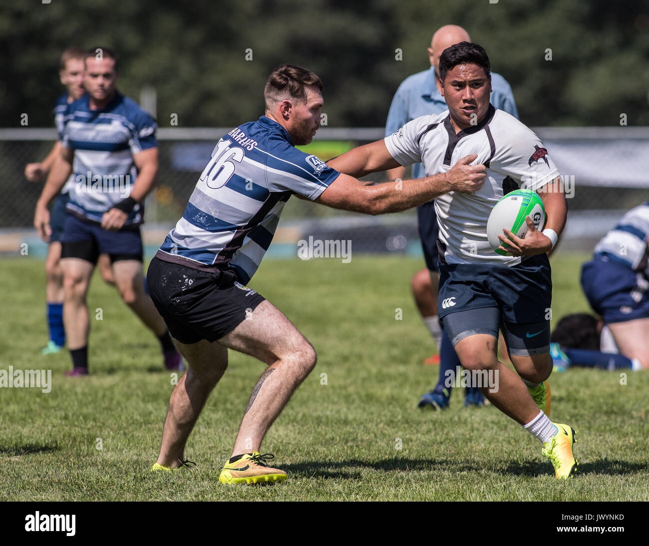 Mt. Shasta vs Modesto Harlots at the Rugby Sevens Tournament in Mount ...
