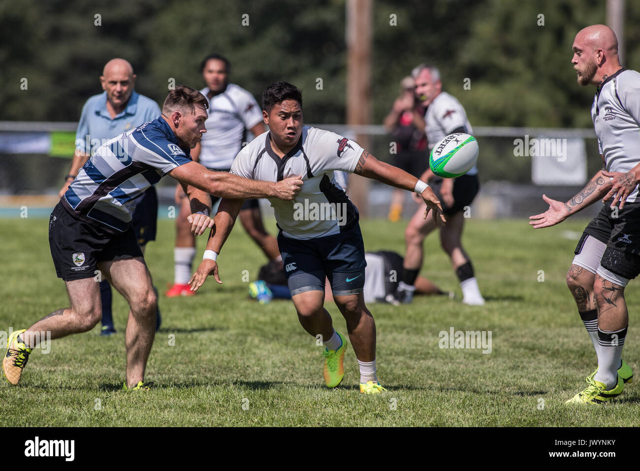 Mt. Shasta vs Modesto Harlots at the Rugby Sevens Tournament in Mount ...