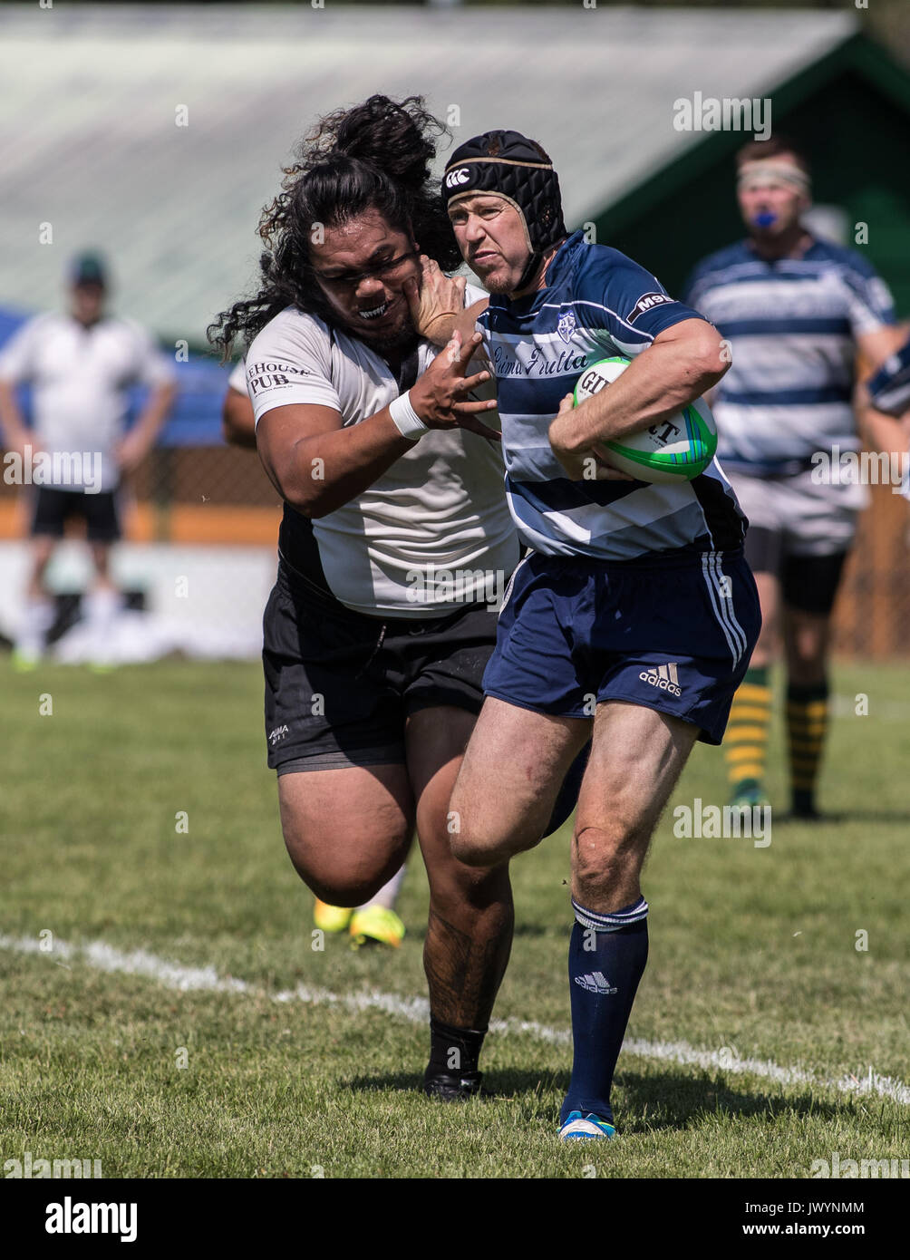 Mt. Shasta vs Modesto Harlots at the Rugby Sevens Tournament in Mount ...