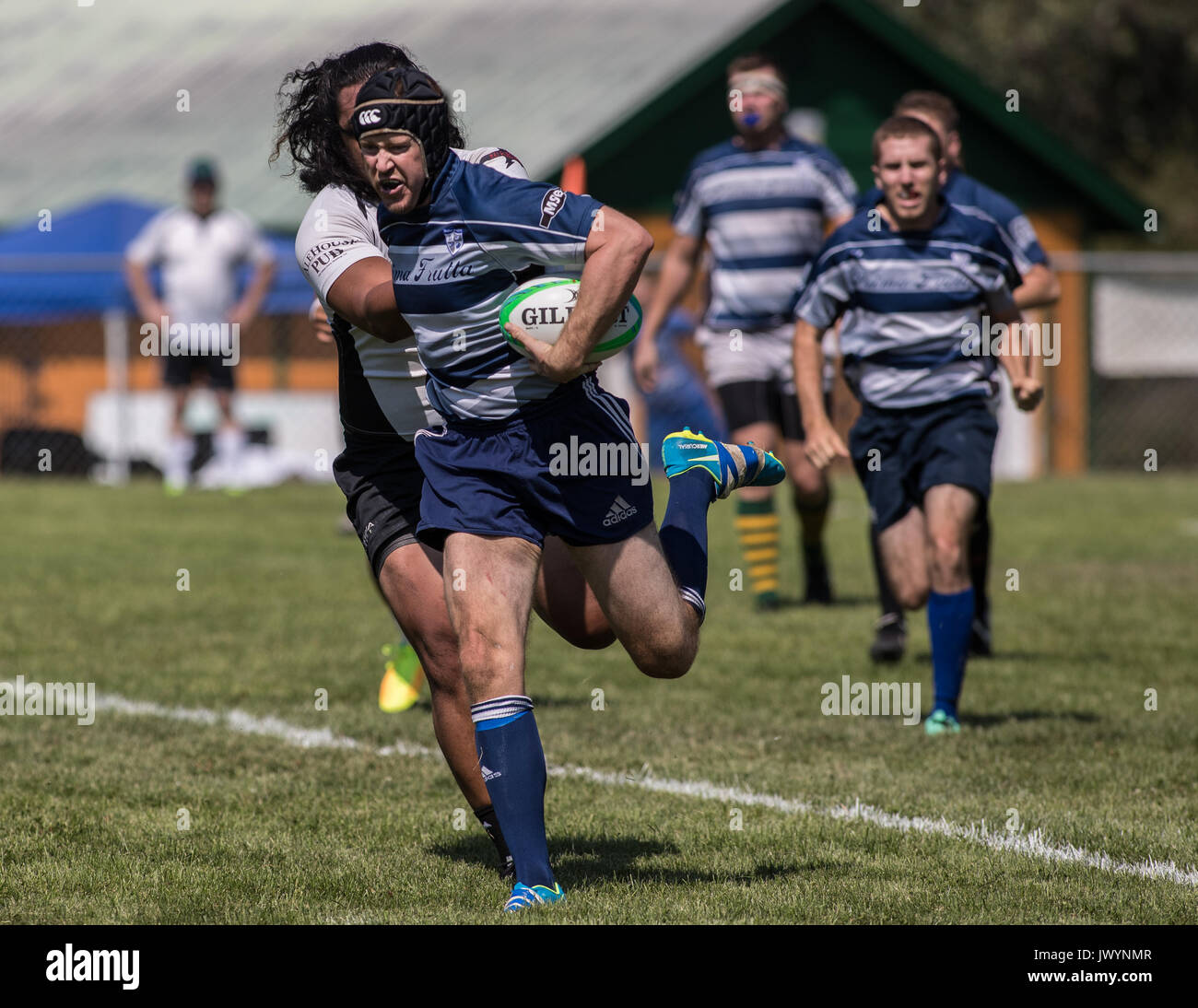 Mt. Shasta vs Modesto Harlots at the Rugby Sevens Tournament in Mount ...