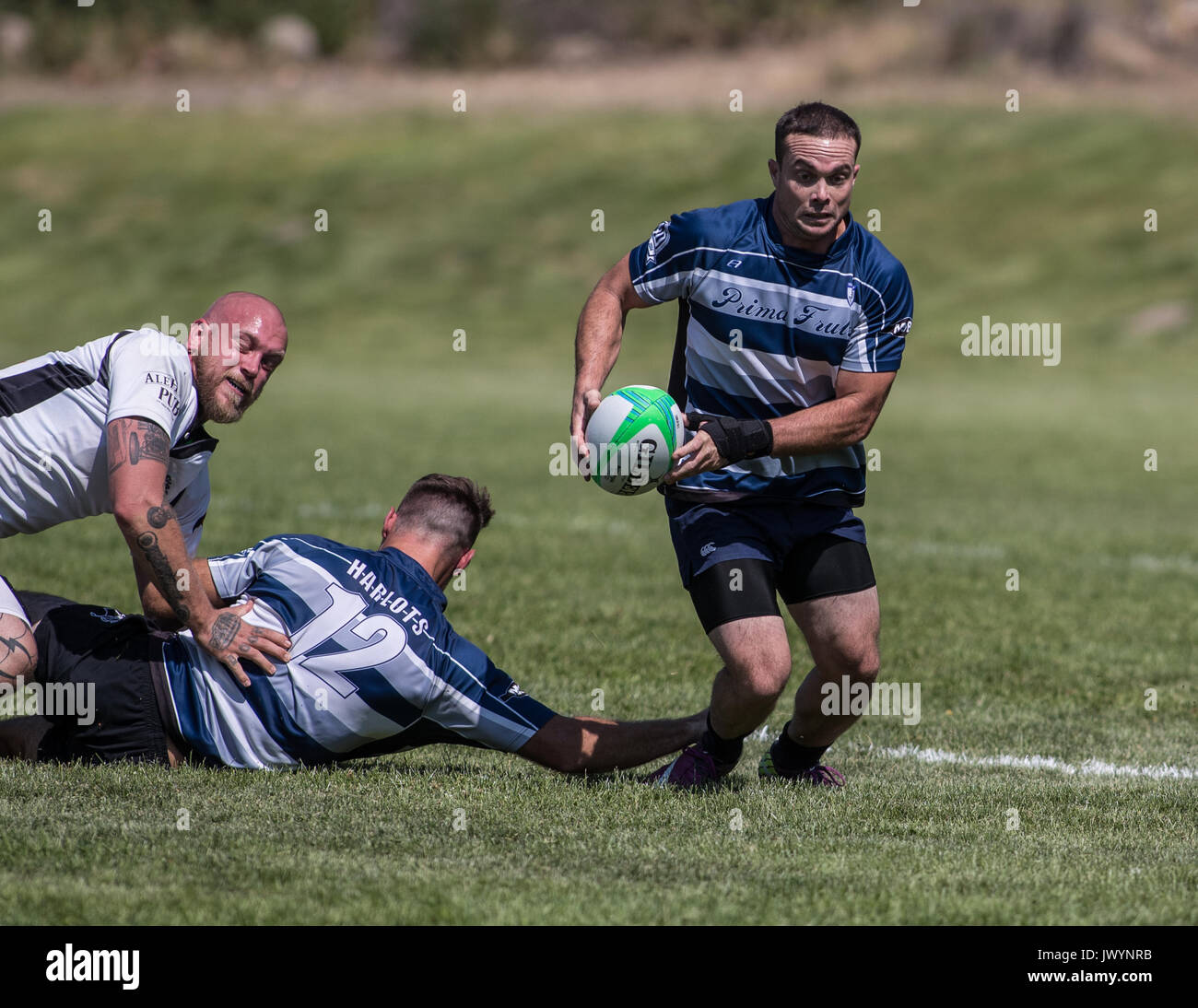 Mt. Shasta vs Modesto Harlots at the Rugby Sevens Tournament in Mount ...