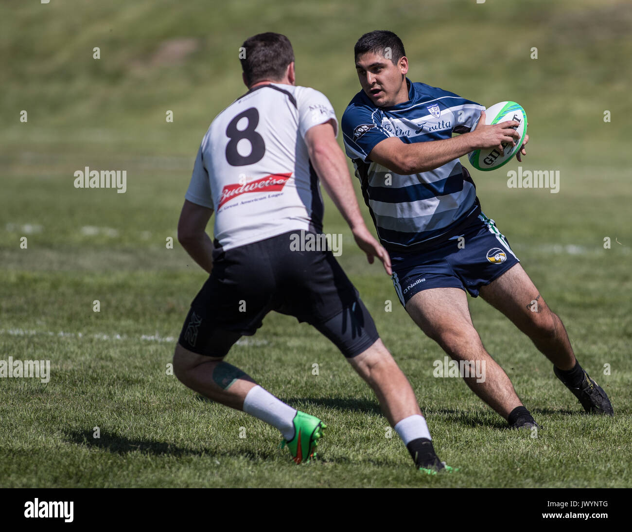 Mt. Shasta vs Modesto Harlots at the Rugby Sevens Tournament in Mount ...