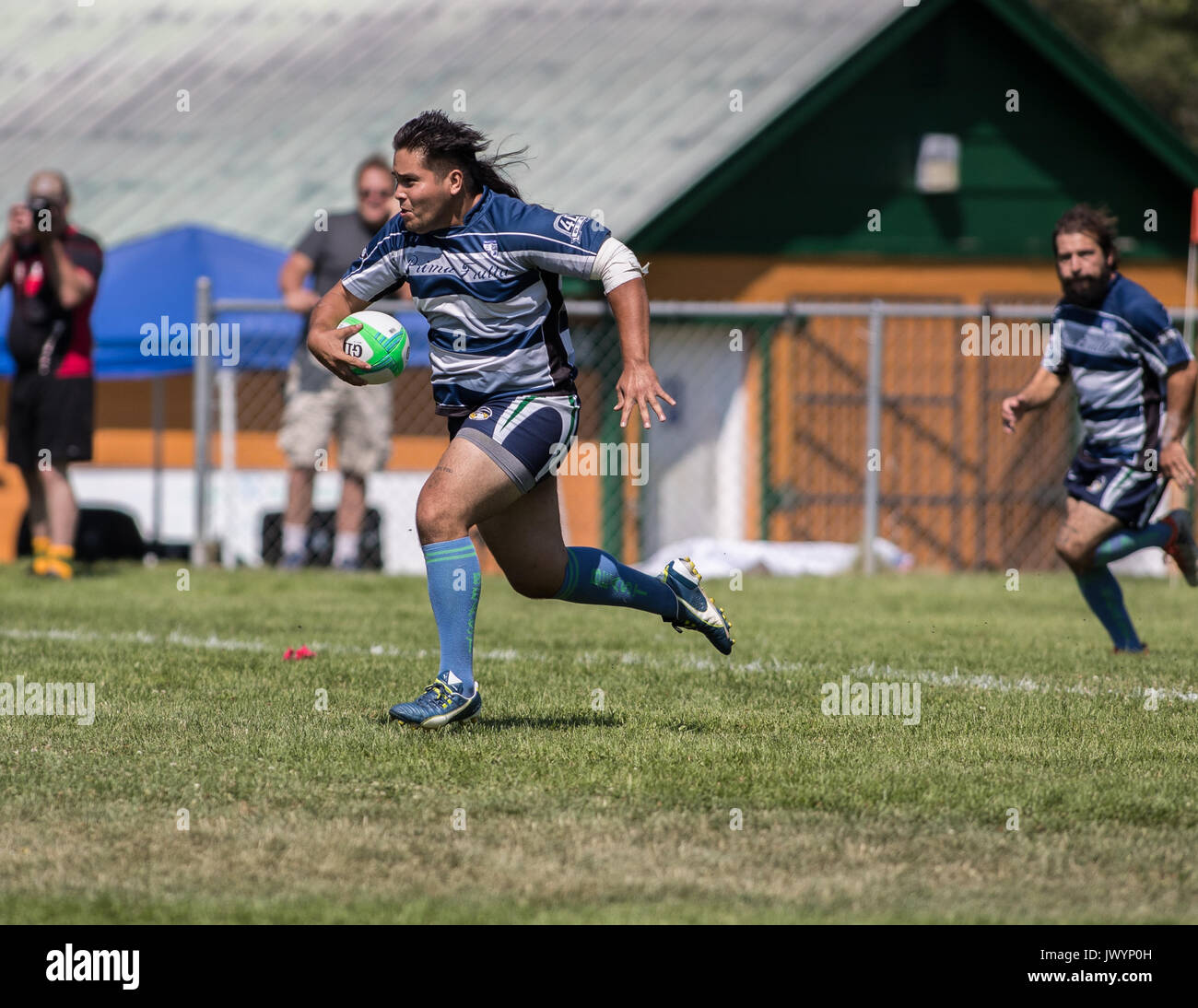 Mt. Shasta vs Modesto Harlots at the Rugby Sevens Tournament in Mount ...