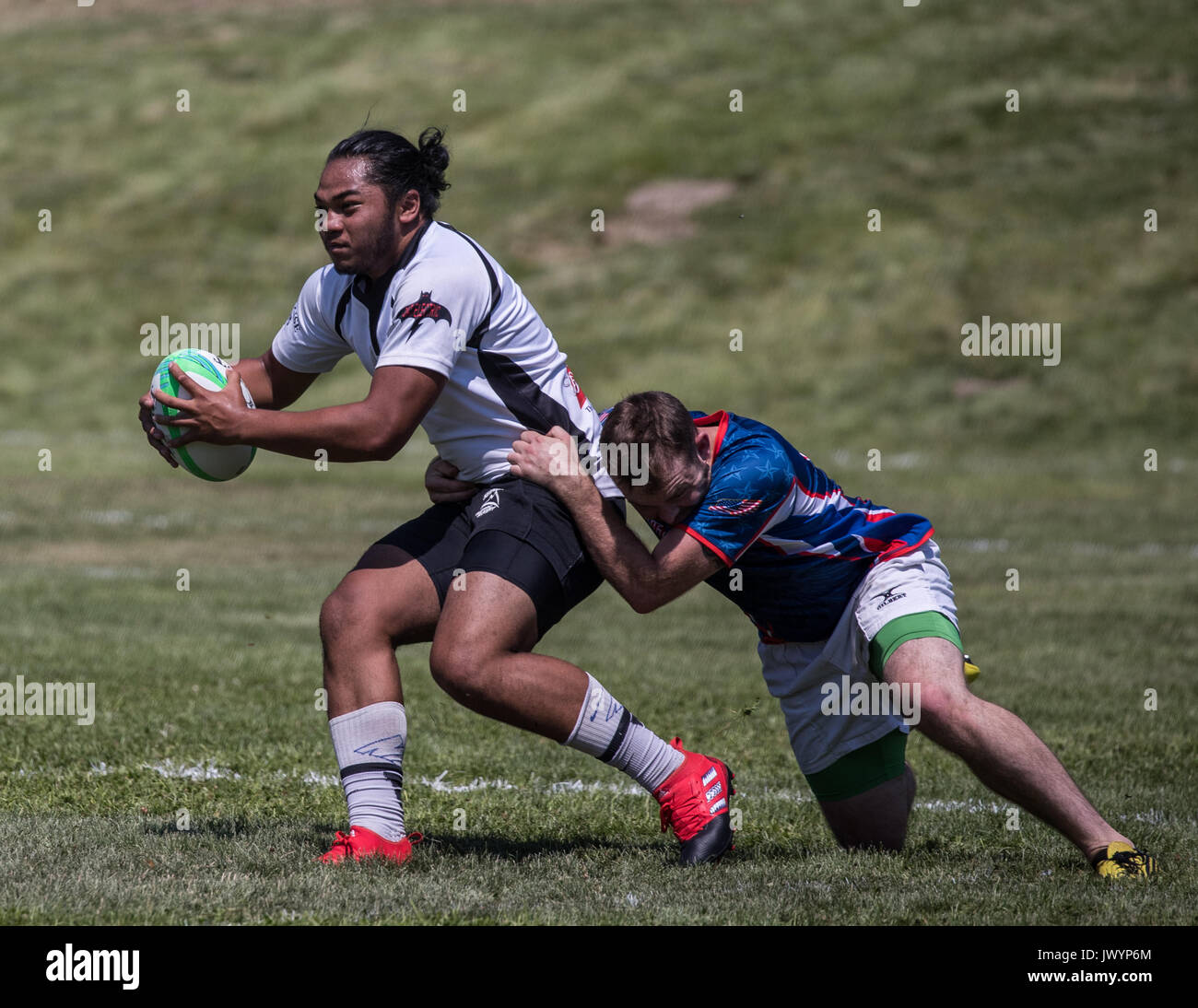 Mt. Shasta vs Modesto Harlots at the Rugby Sevens Tournament in Mount ...