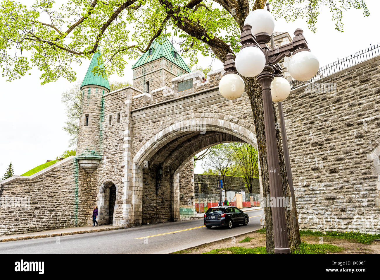 Quebec ramparts hi-res stock photography and images - Alamy