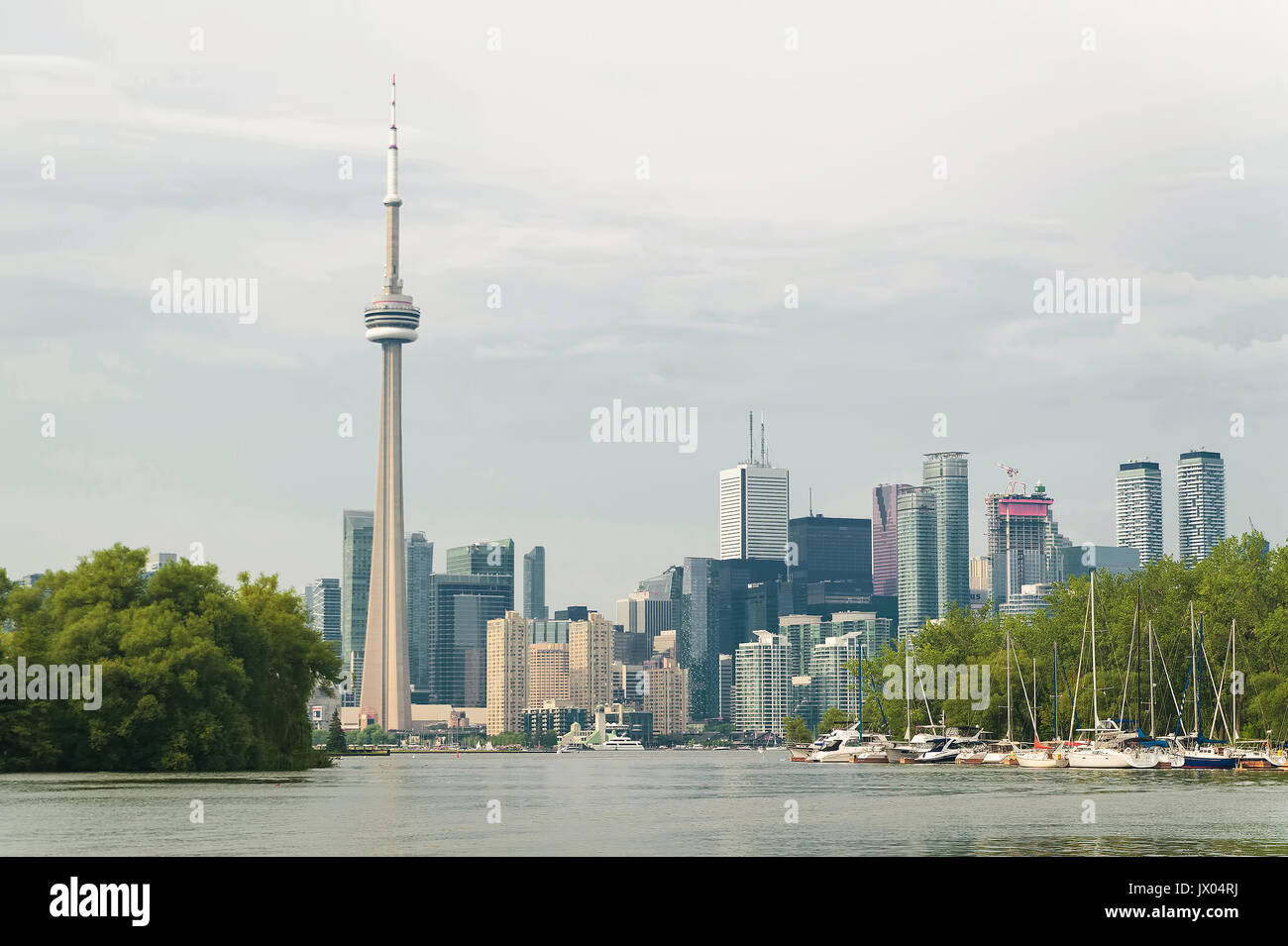 Toronto cityscape from the river Stock Photo - Alamy