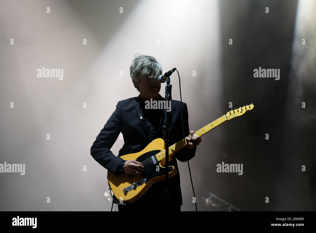 VALENCIA, SPAIN - JUN 10: We Are Scientists (band) perform in concert ...