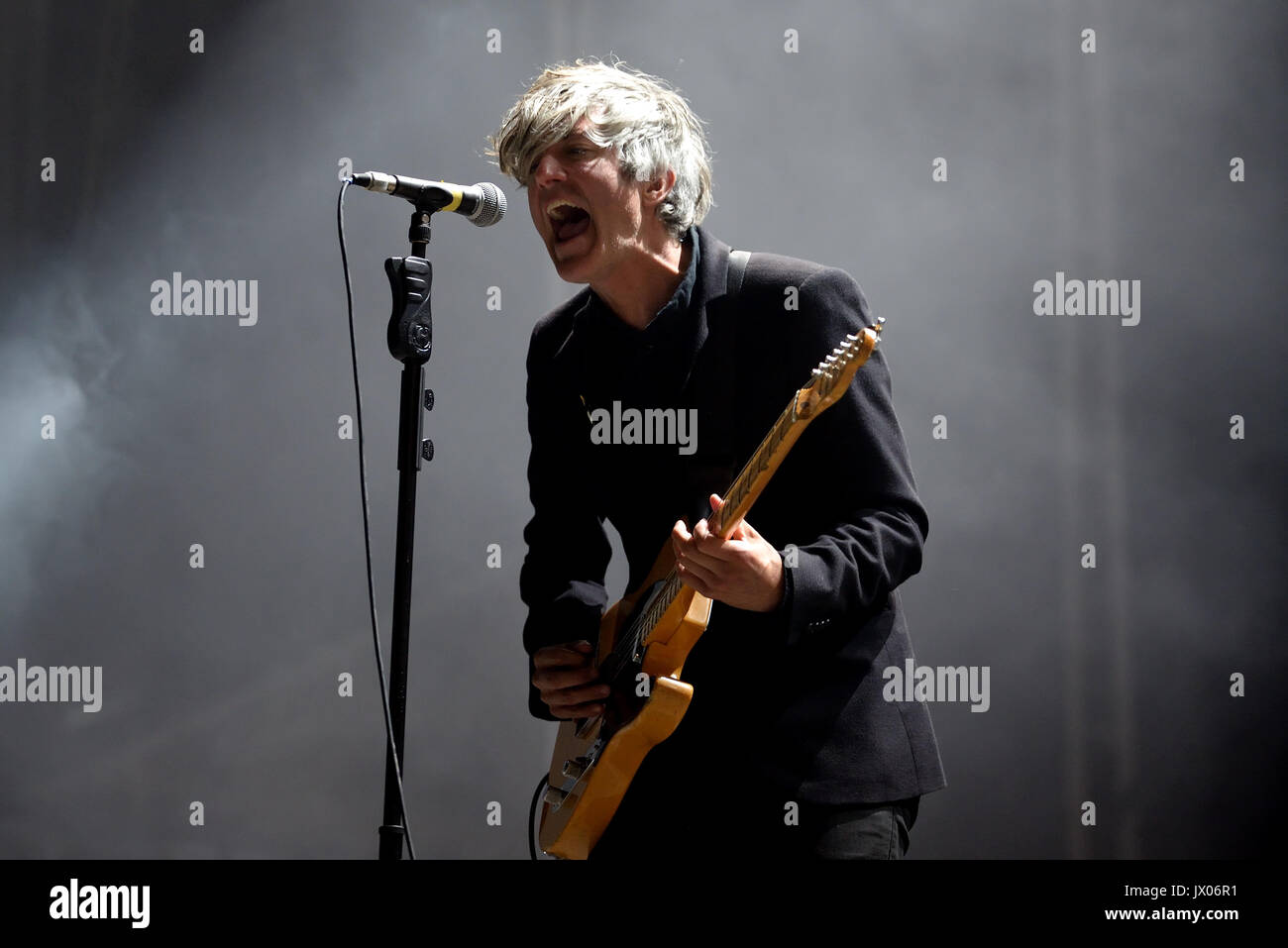VALENCIA, SPAIN - JUN 10: We Are Scientists (band) perform in concert ...