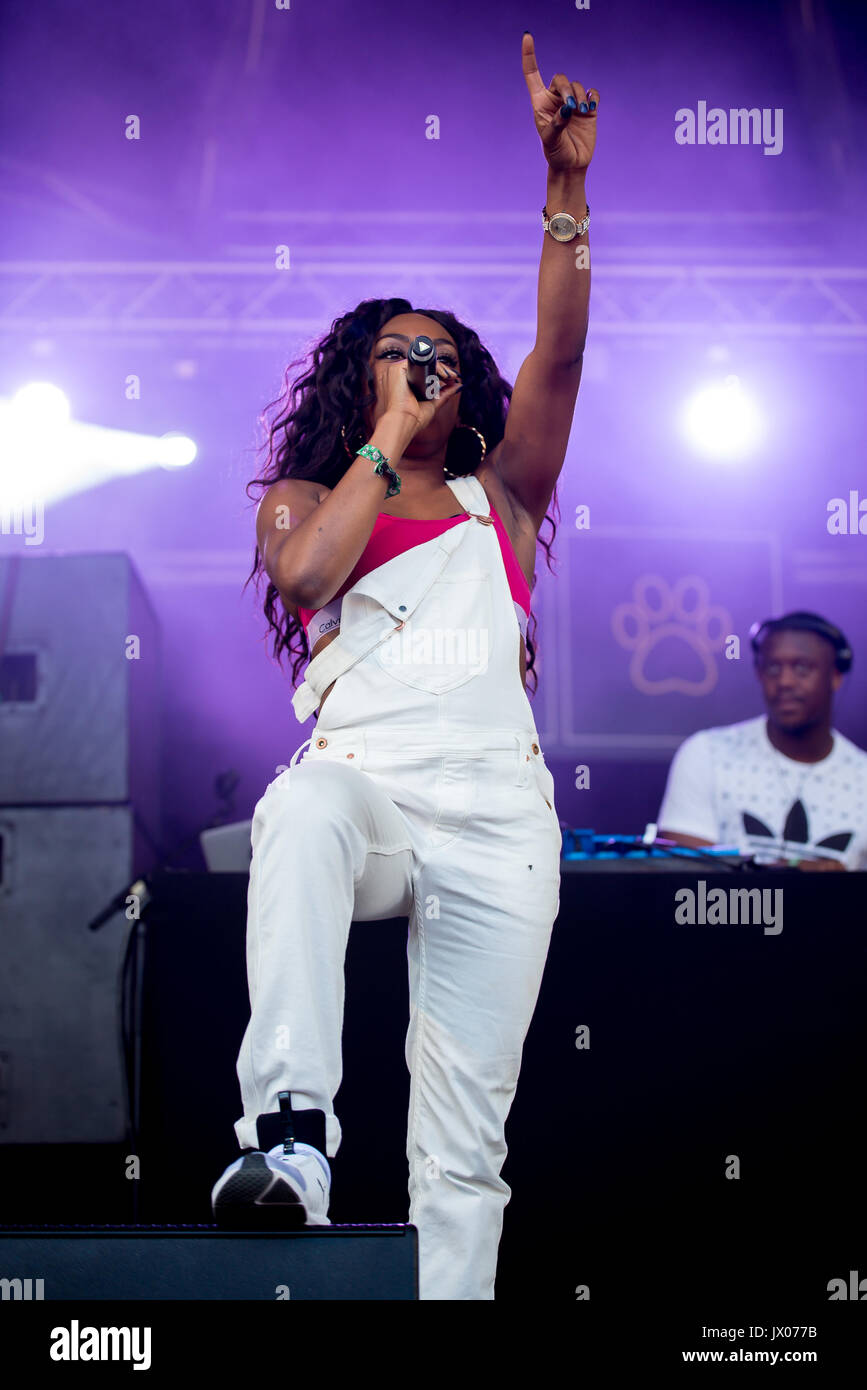 BARCELONA - JUN 16: Lady Leshurr (rapper, singer and producer) performs ...
